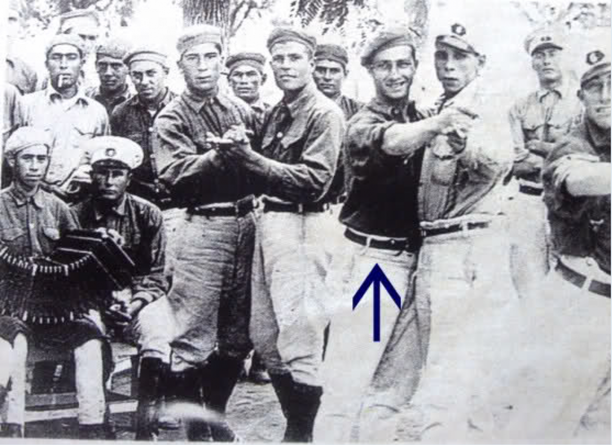Racing Driver, Juan Fangio, dancing tango while on military service in ...